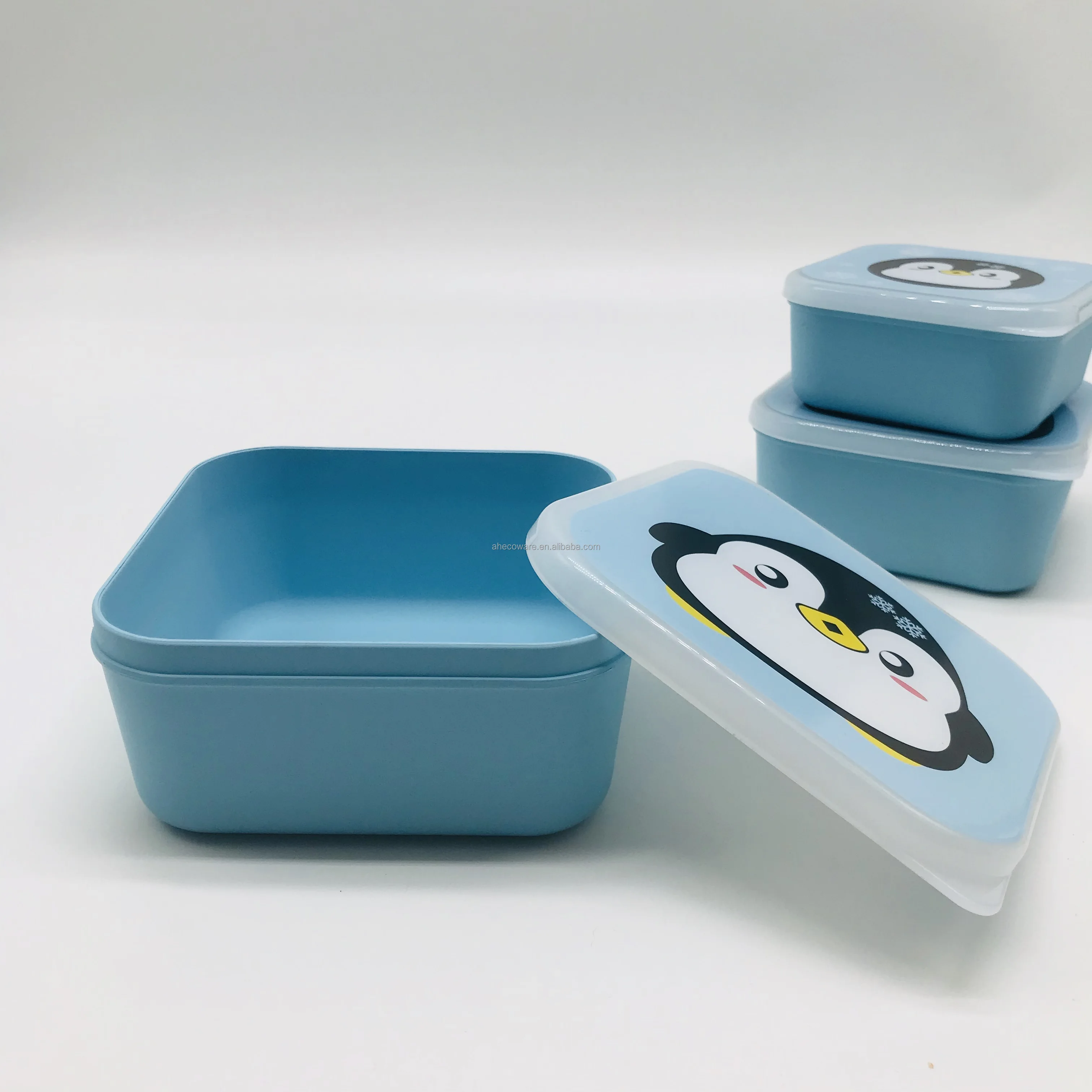 Bobe Eco Home Plastic School Lunch Container Kids Lunchboxes Microwave ...
