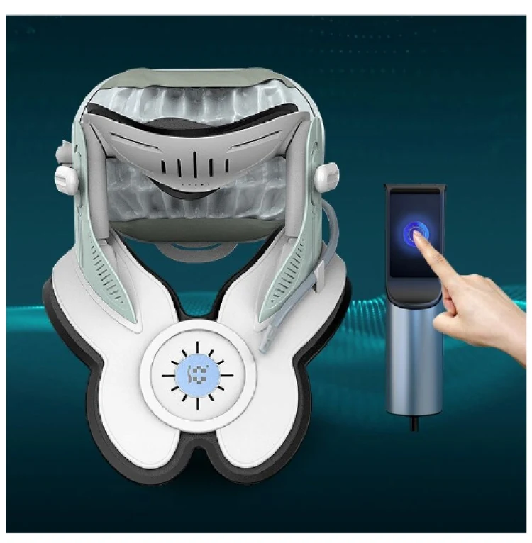 Custom Disc Care Neck Air Traction Neck Relaxer Support Posture With ...