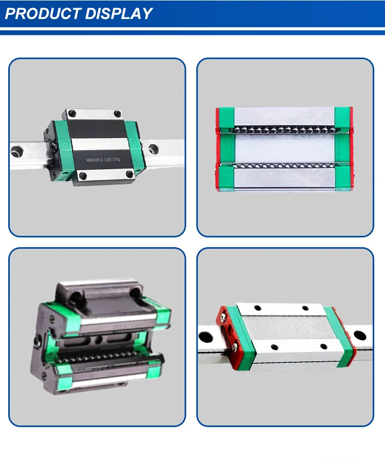 20mm Linear Guide Rail Hgr20 Cnc Low Price Guideway - Buy Linear Rail ...