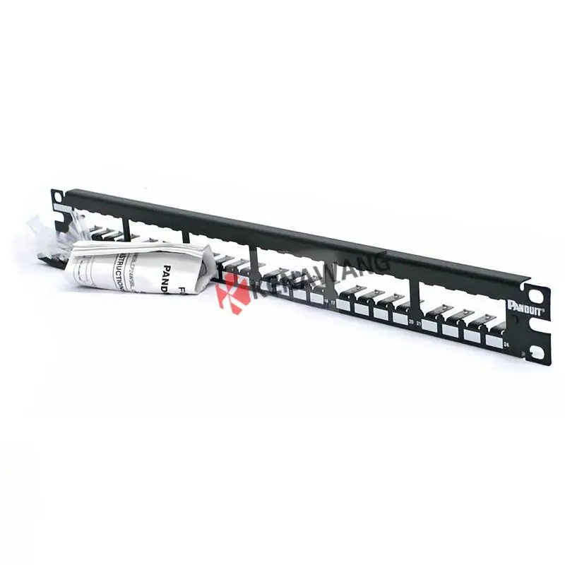 Hot Rj45 Socket 8p8c Lan Patch Panel 24 Port 19inch 1u Networking Patch ...