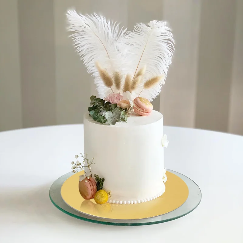 Golden Round Cake Board - Perfect for Cake Decorating