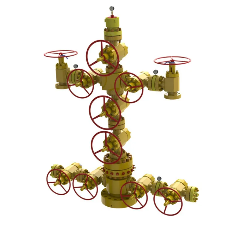 Api 6a Oilfield Wellhead Equipment Wellhead Christmas Tree Oil X-tree ...