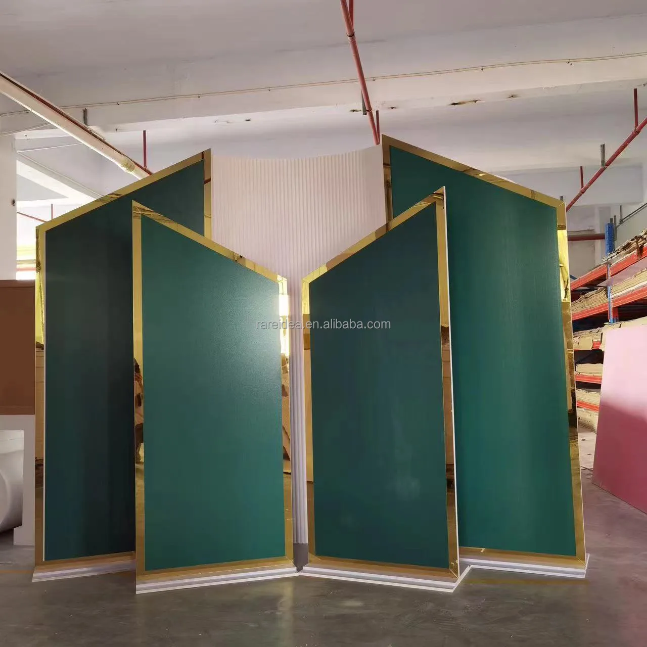 Custom Geometric Modeling Pvc Arch Backdrop Acrylic Wedding Backdrop ...