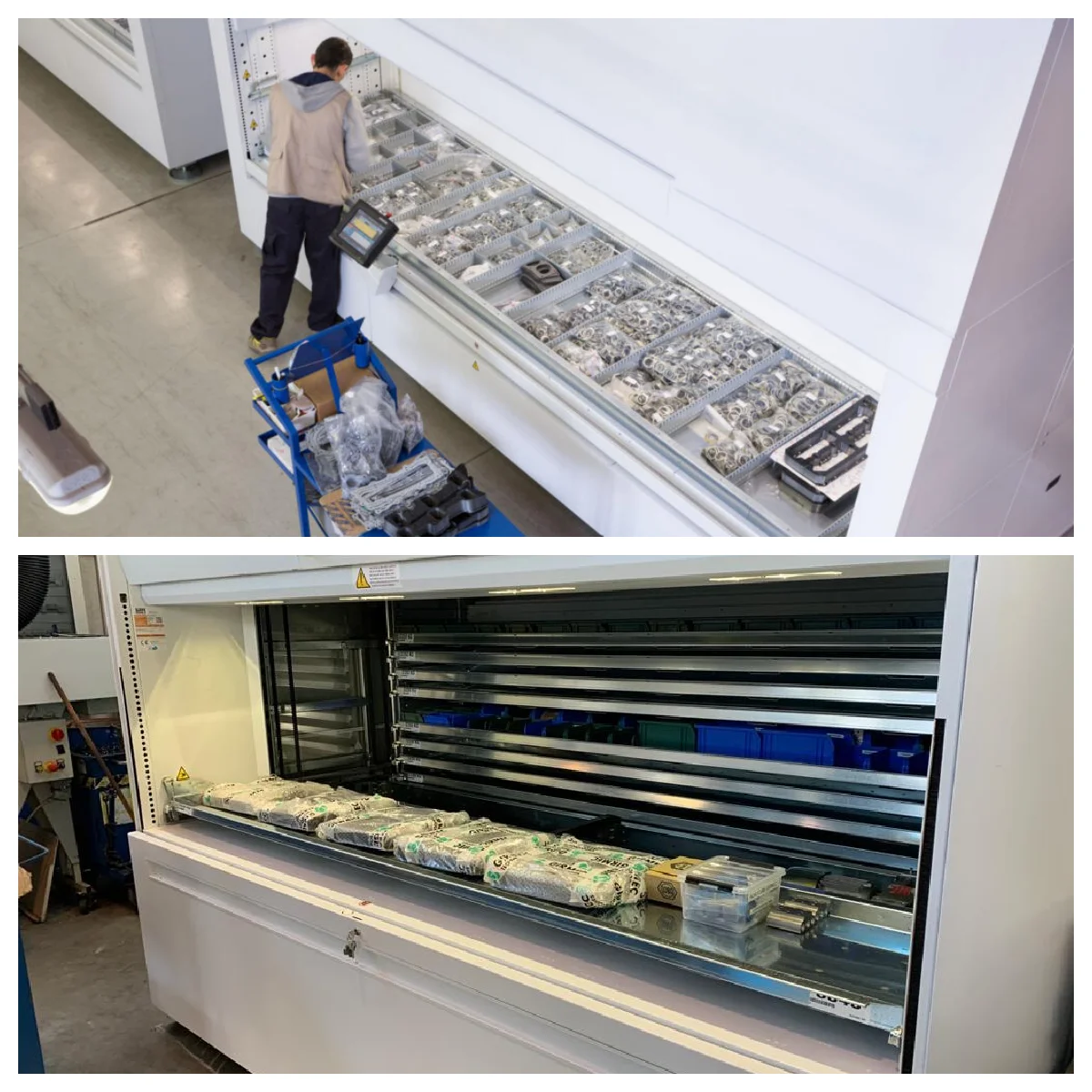 Hot Sale Vertical Carousels System Warehouse Storage System Automatic Vertical Module Iso & Ce ...