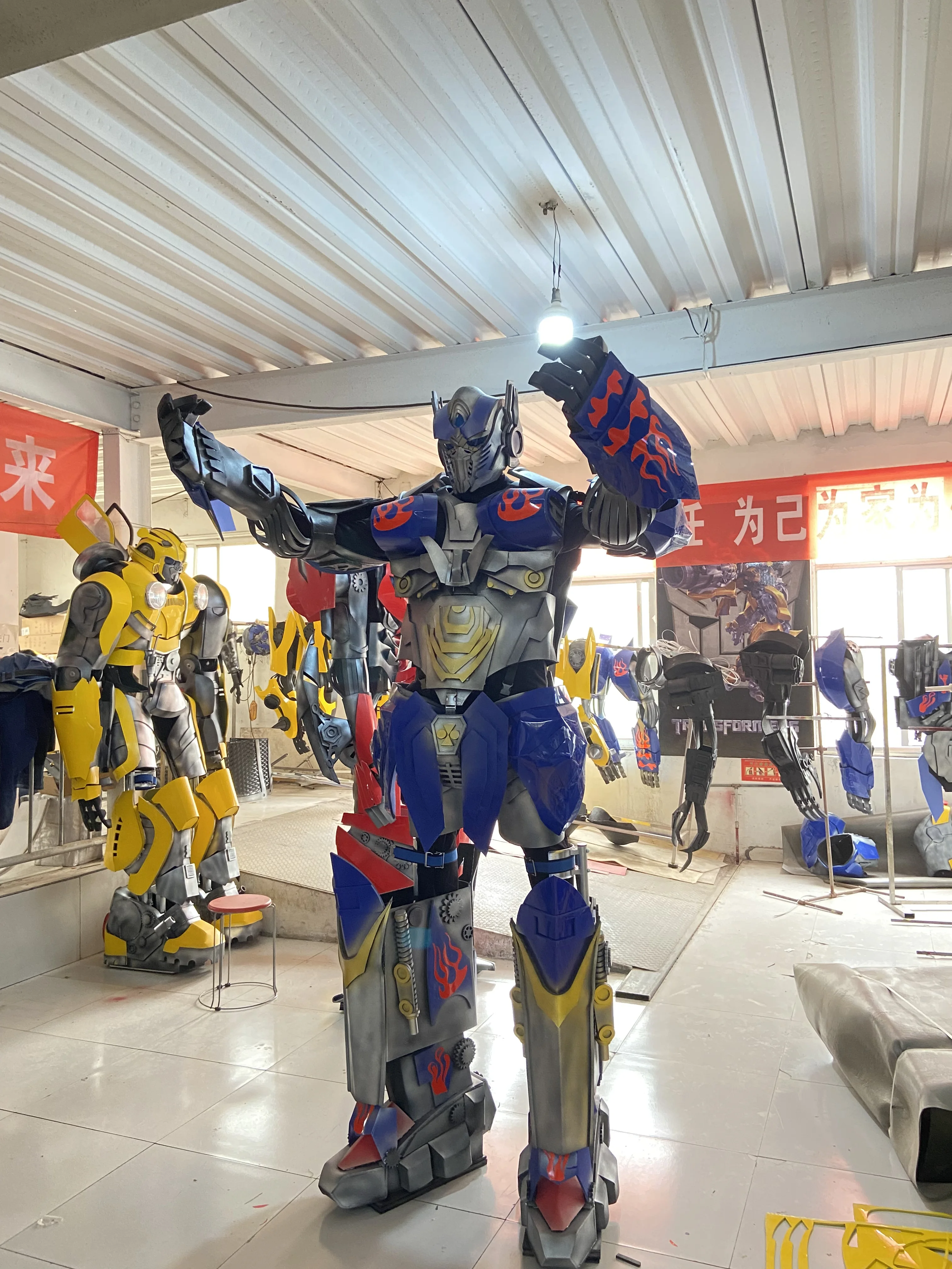 Giant Wearable Robot Mascot Costume 2.7m Tall Realistic Robot Costume ...