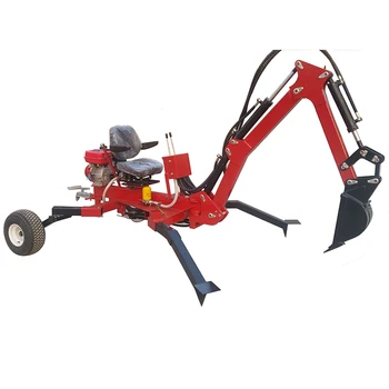 Portable Towable 9hp Atv Backhoe Digger Tractor Backhoe Mini Excavator ...