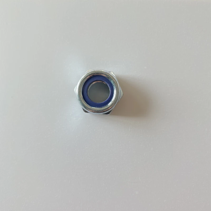 Sae Grade 5 Nylon Lock Nuts Steel, Zinc Plated Nut With Insert Steel ...