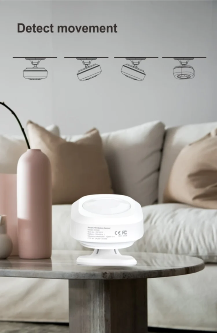 Human Presence Sensor Zigbee Smart Motion Detector for Home Security