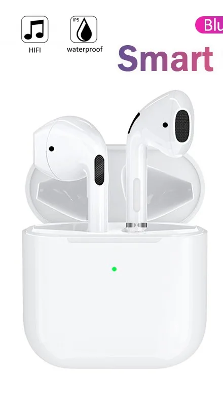 2022 Pro 4 Tws Wireless Headphones Earphone Bt 5.0 Waterproof Headset ...
