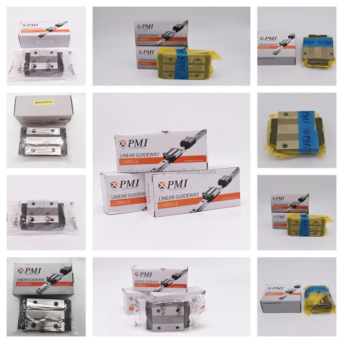 PMI Linear Guideway Carriage MSB20SSSFCN for CNC Linear Motion