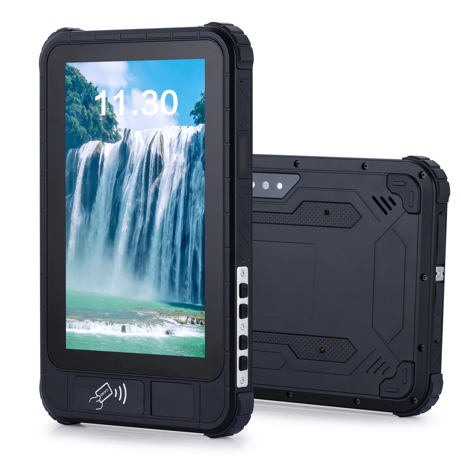 8 Inch 4+64 Biometric Fingerprint 4G LTE RJ45 Android 11 IP65 Rugged ...