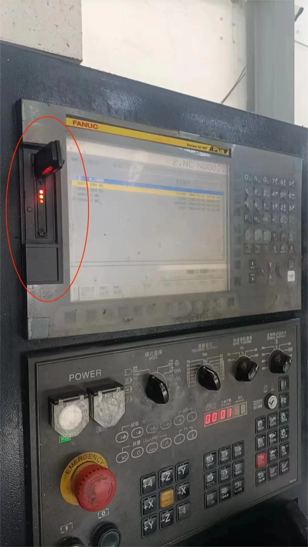 Fanuc Cnc Cf Card / Pcmcia To Usb To Replace A66l-2050-0029 Using Usb ...