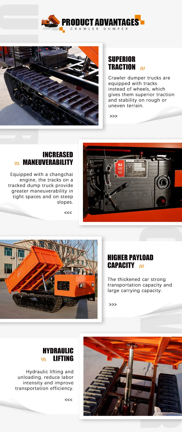 Mini Tracked Vehicle Dump Truck Mini Dumper With Crawler Loader ...