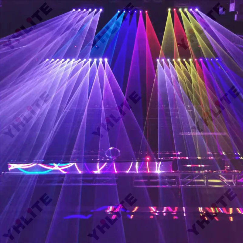 6 Eyes RGB Animation Laser - Full Color Laser Light Bar