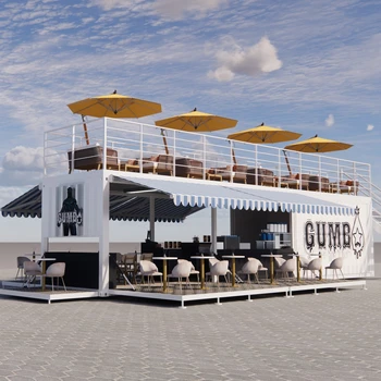 40ft Two-story Pop-up Shop Container Coffee Shop/bar/fast-food ...