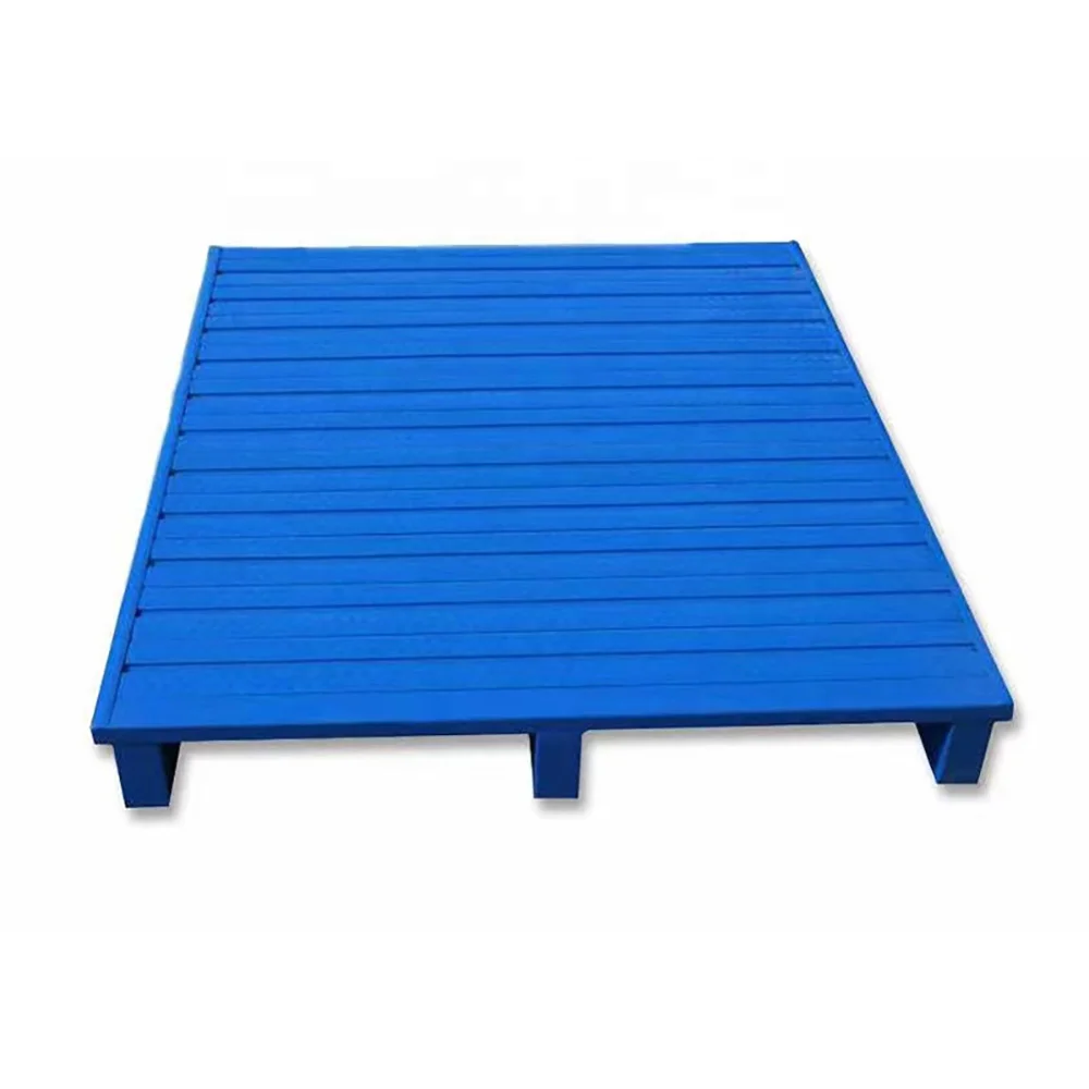 High Load-bearing Pallet Stackable Logistics Warehouse Flat Steel ...