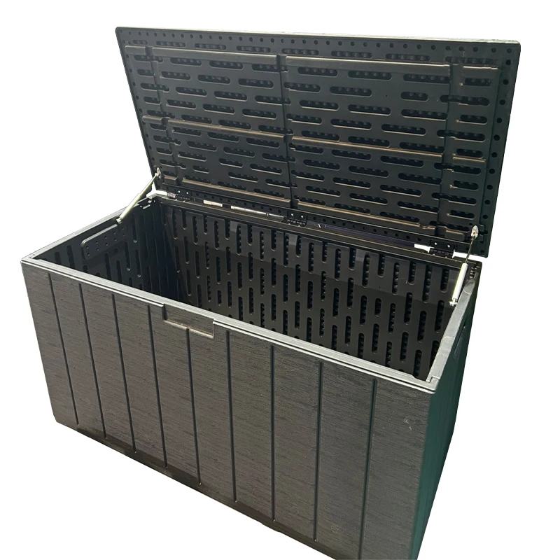 Wholesale Garden Plastic Container Storage Bins Outdoor Wooden Style ...