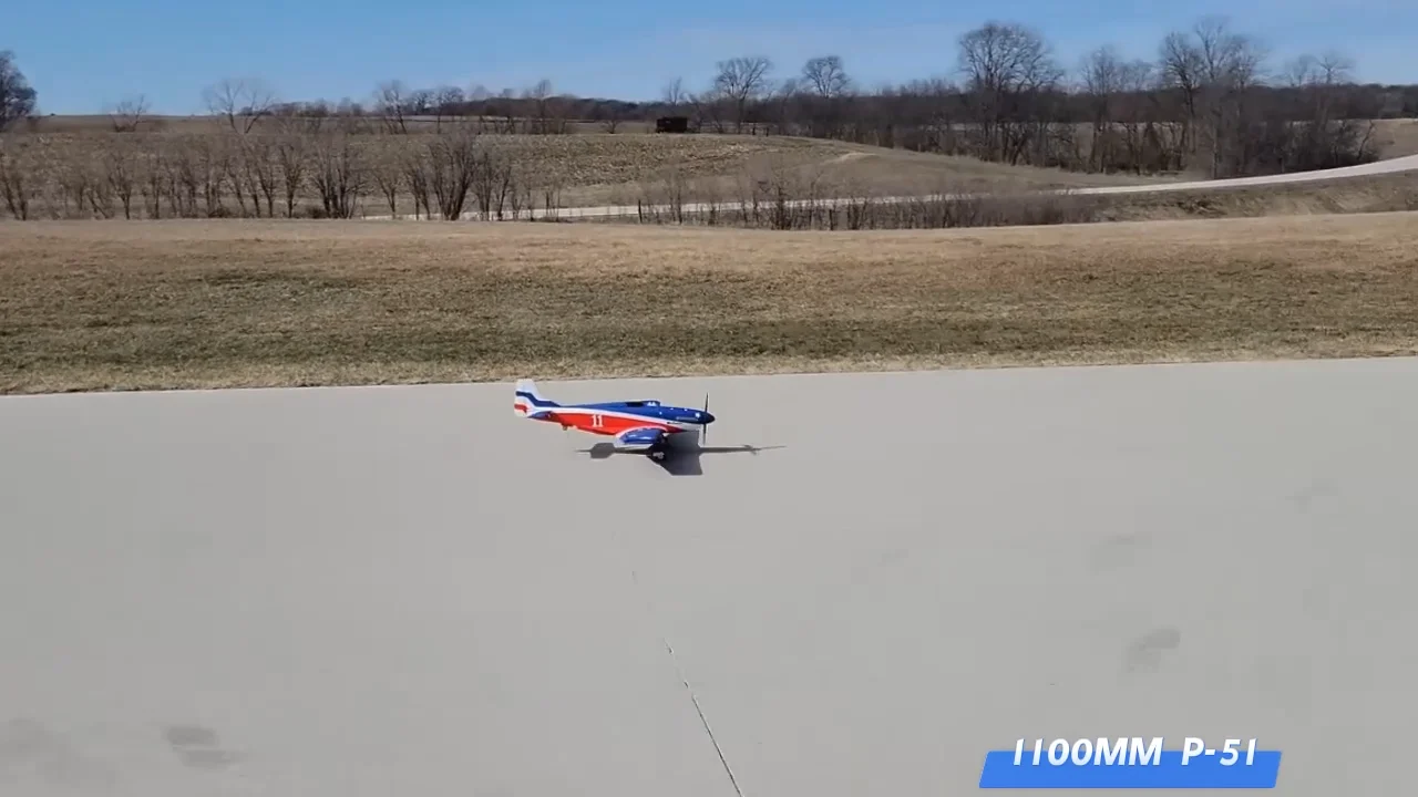 Fms P-51 Mustang V2 1100mm Miss America Voodoo Dago Red High-speed ...