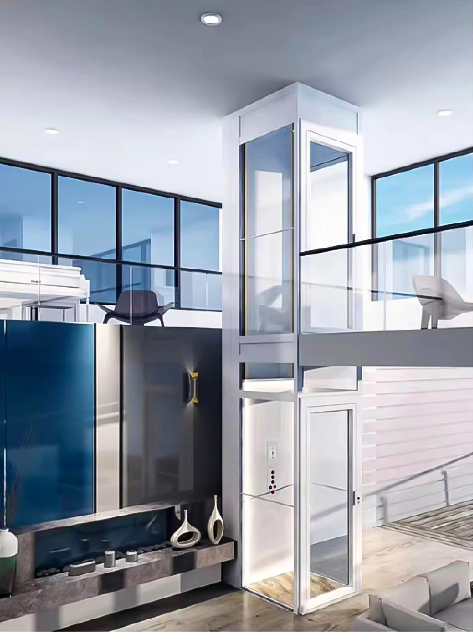 Highend Villa Luxury Elevators House Lift with Many Sizes Small Home ...