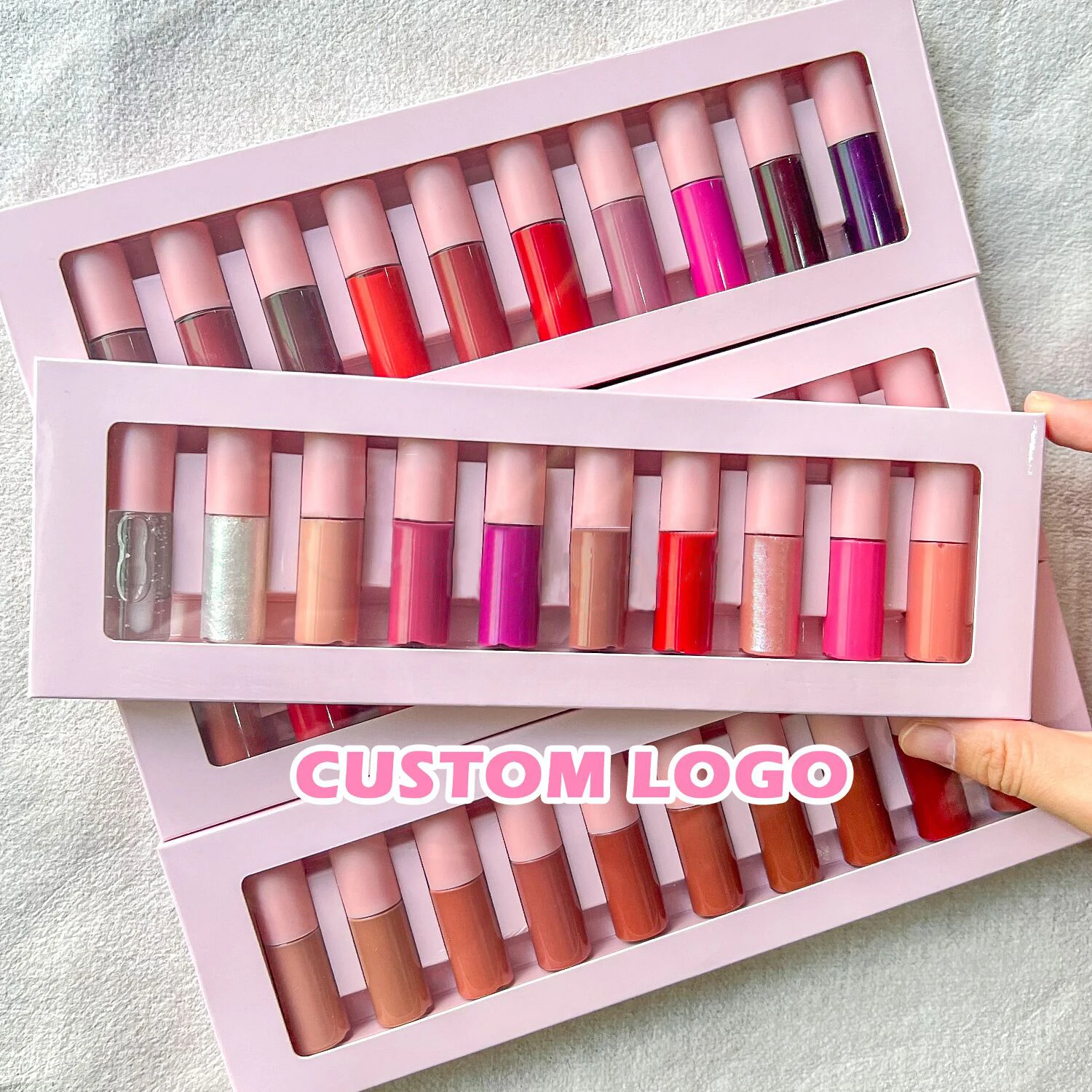 Mini Lipgloss and Liquid Lipstick Kit - 10pcs High Pigment