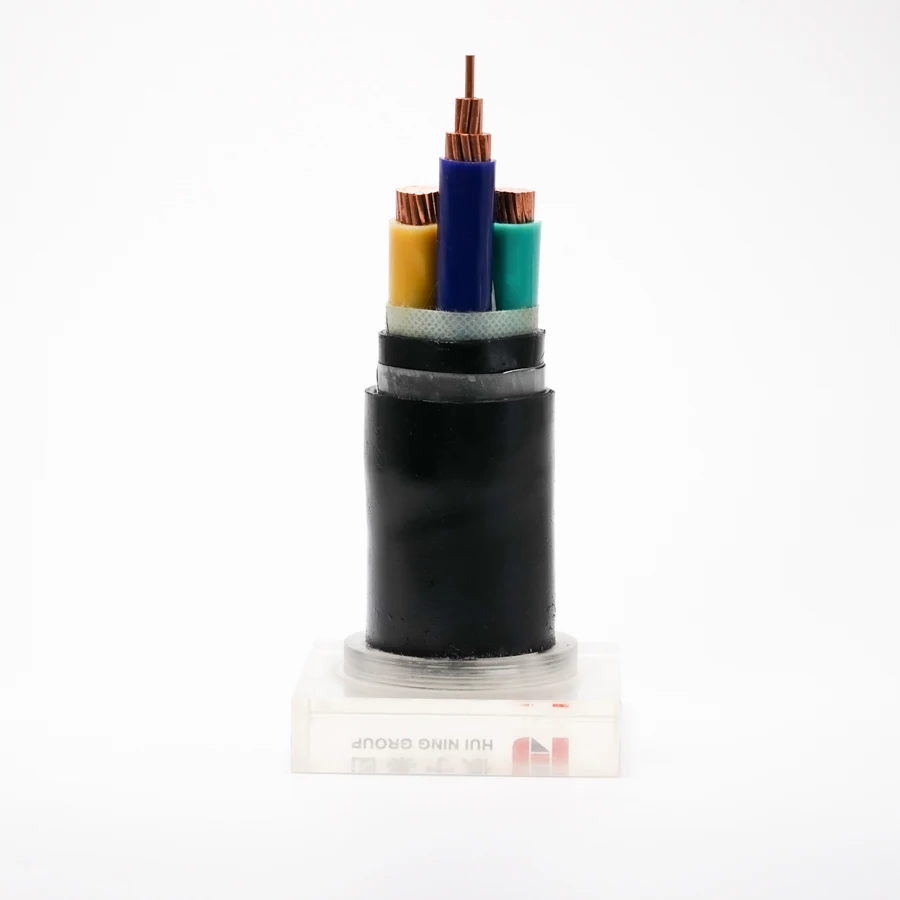 Lv Power Cable 3 Phase Xlpe Pvc Insulated Armoured 3+1 Core Electric Cable Flr Cable - Buy 600 ...