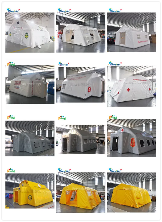 Inflatable Medical Hospital First Aid Tent - 3 Year Warranty