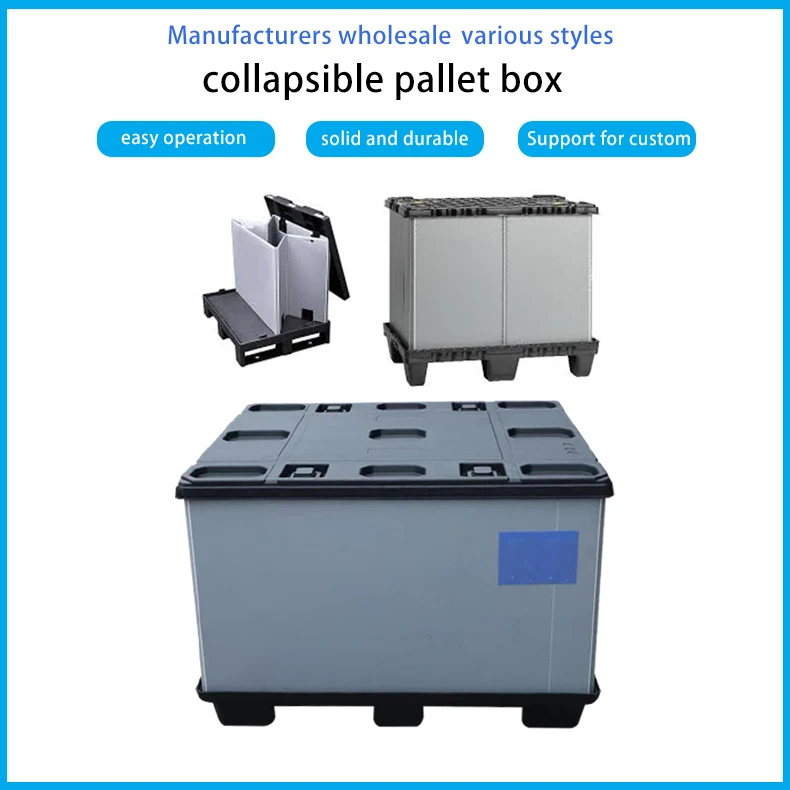Pallet Box For The Automotive Industry With Lids For Sale Custom ...