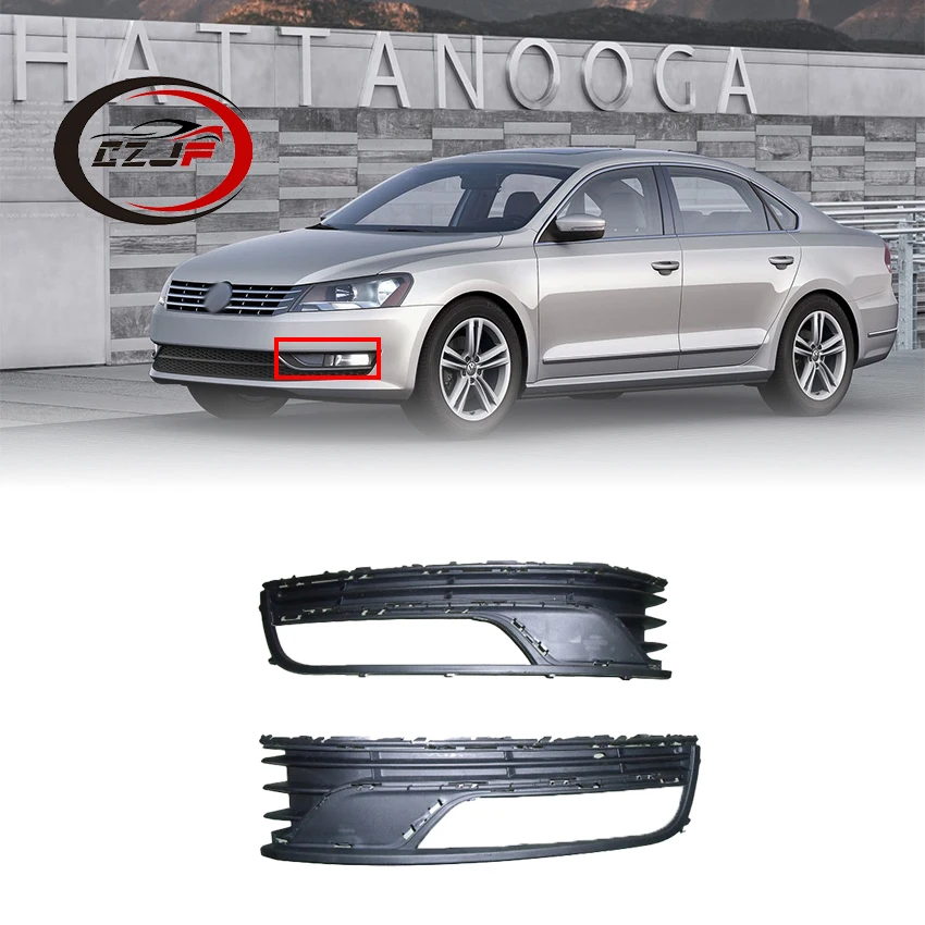 Czjf Body Kit Front Bumper Grille Fog Lamp Cover For Volkswagen Vw ...