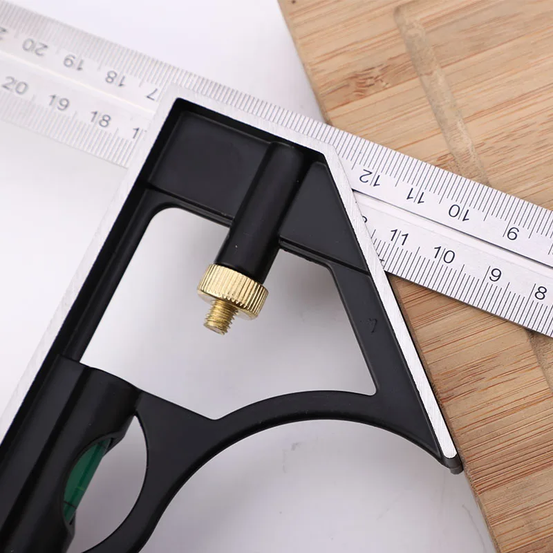 Aluminum Framing Square Level Measure Measuring Set Adjustable Sliding ...