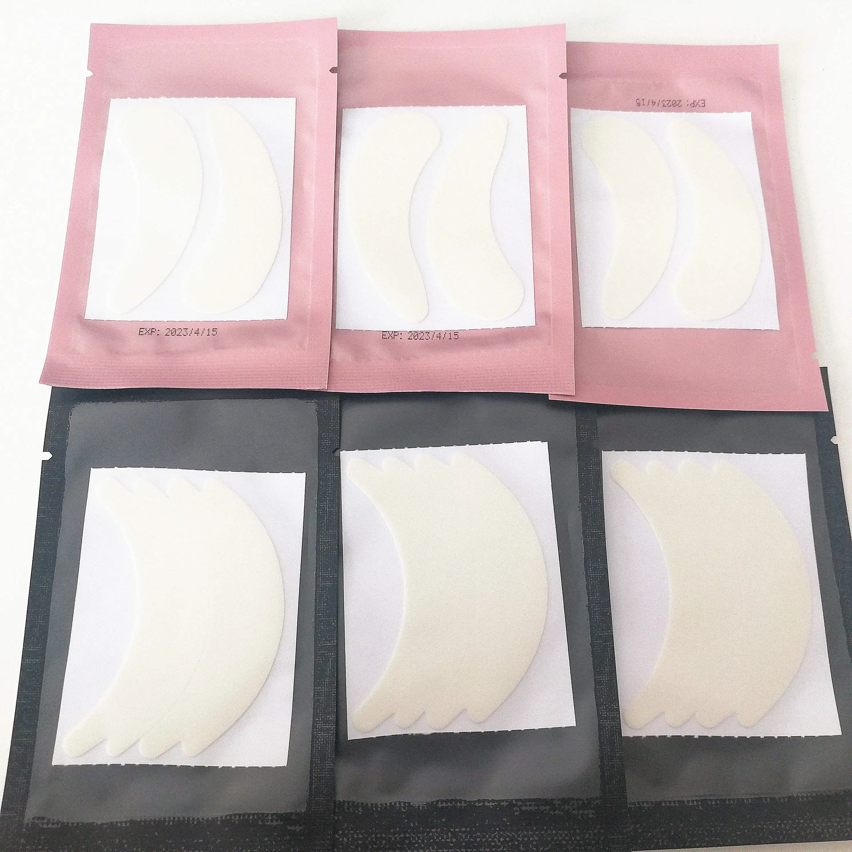 Private Label Custom Foam Tape Eyepatch Under Eye Pad For Eyelash ...