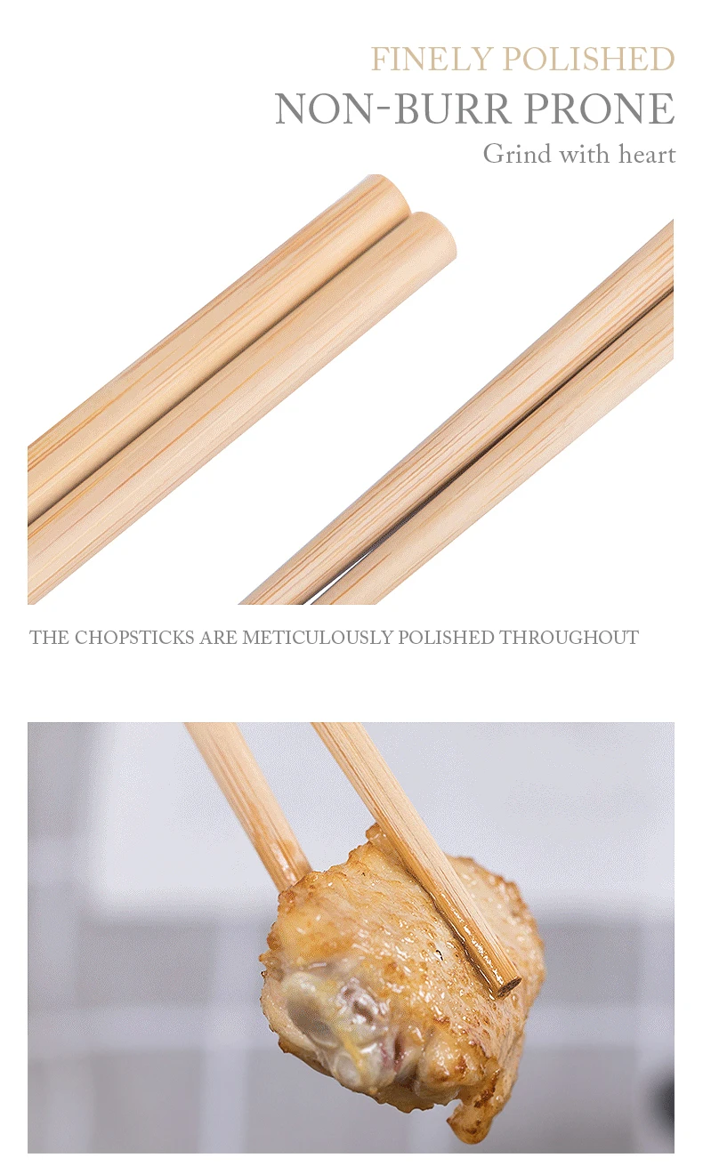 12 Inch Chicken Wing Wood Chopsticks Extra Long Cooking Bamboo ...