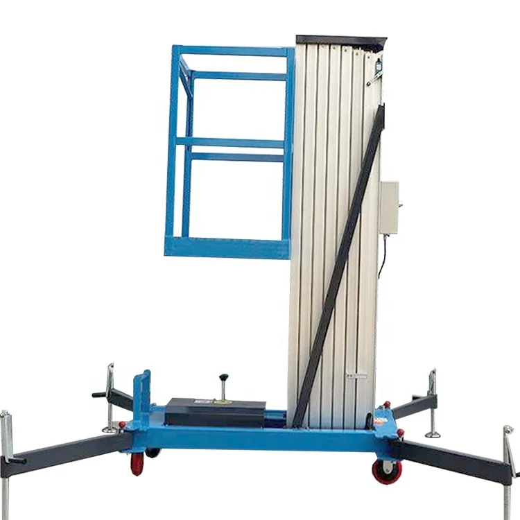 Electric Hydraulic Lift Platform Ladder 220v 4m 6m 8m 9m 10m 125kgs ...
