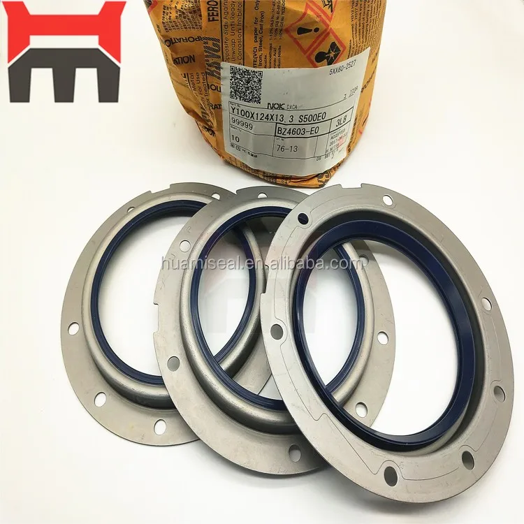 Me240010 Oil Seal Excavator Mitsubishi 6d34 Bz4603e Crank Shaft Rear ...