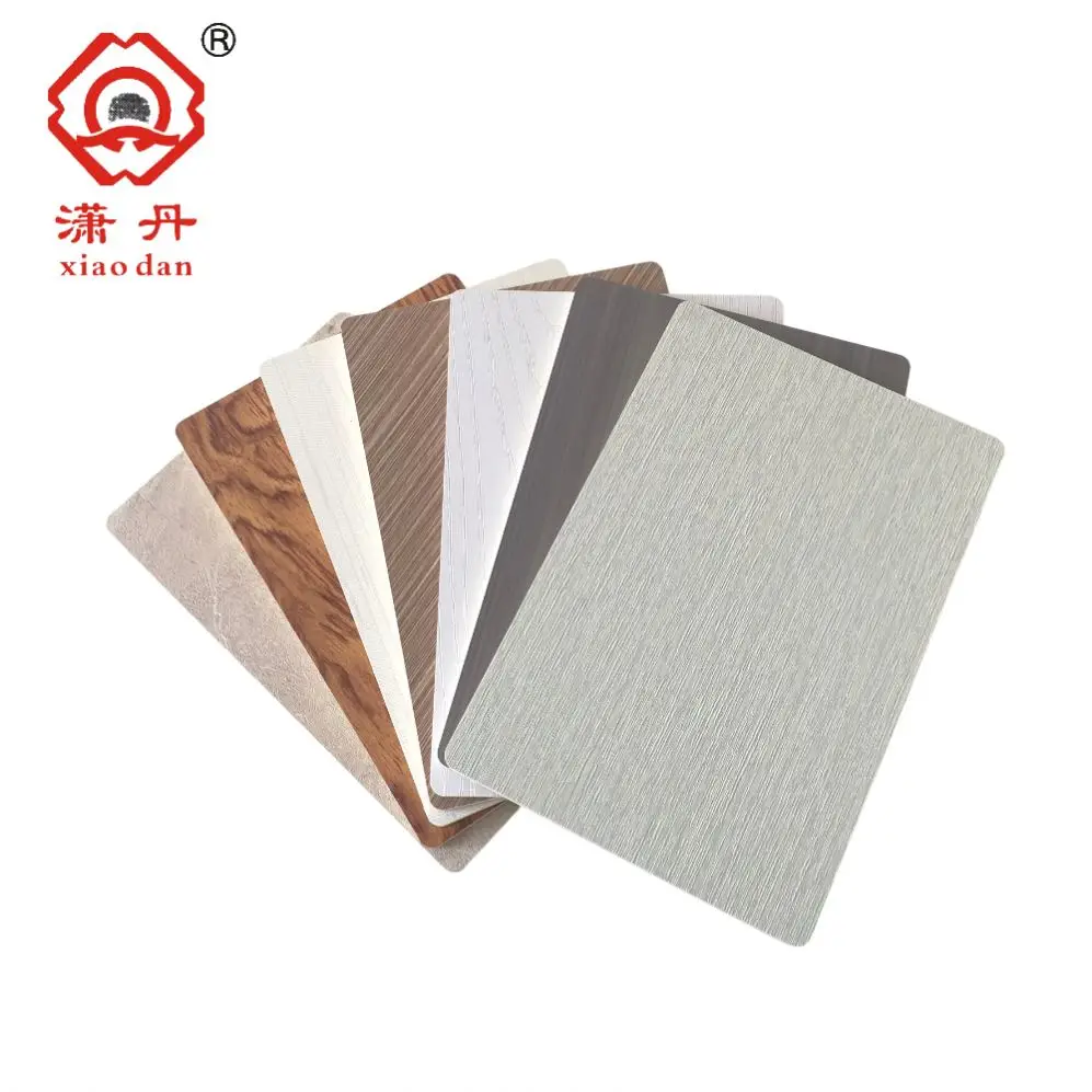 Laminated PVC foam board sheet 4x8 polystyrene foam sheets wooden grain ...