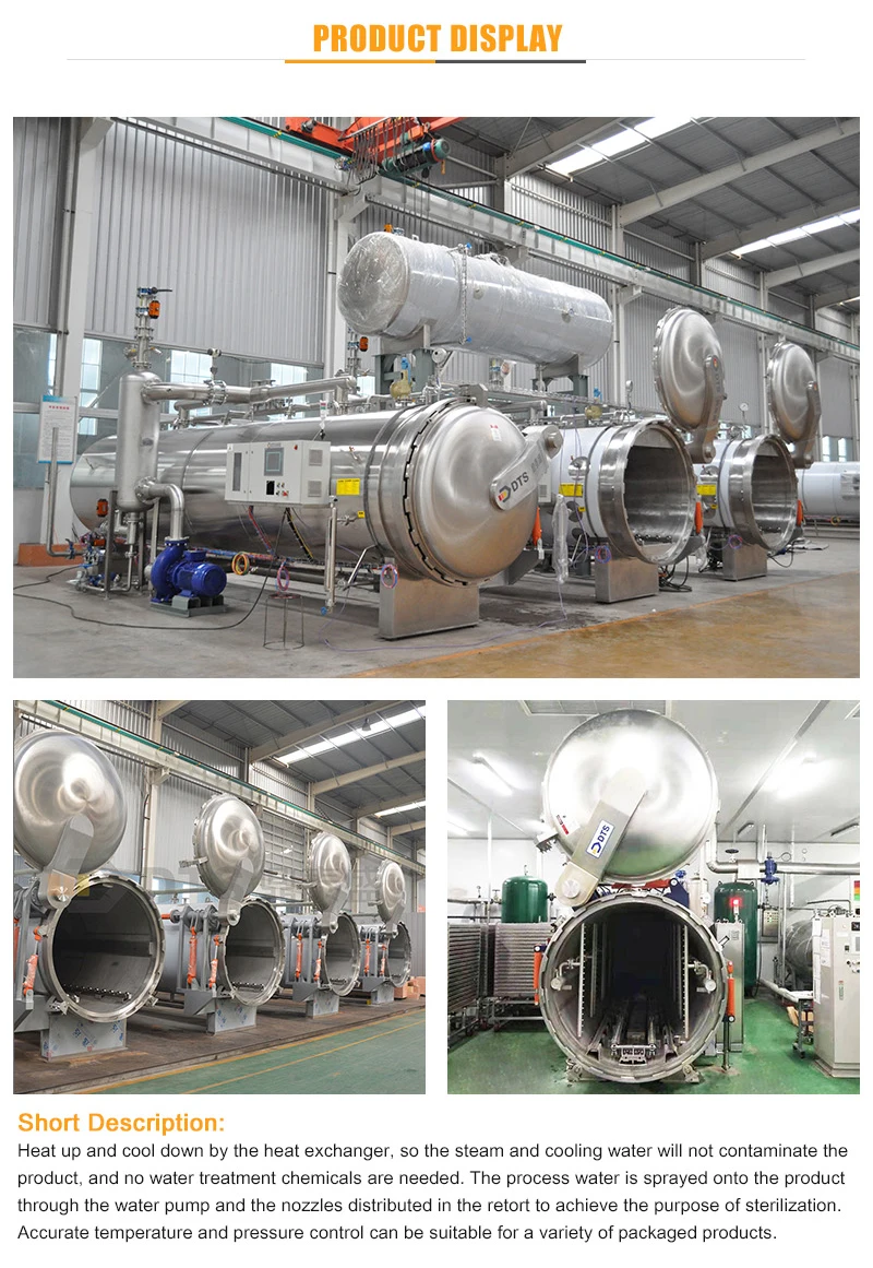 Dts Large Automatic Dairy Batch Autoclave Soya Milk Processing ...