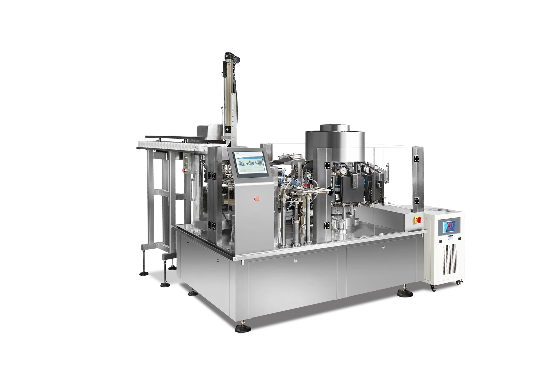 200g-5kg Multihead Weighing Doypack Packing Machine Automatic Vertical ...