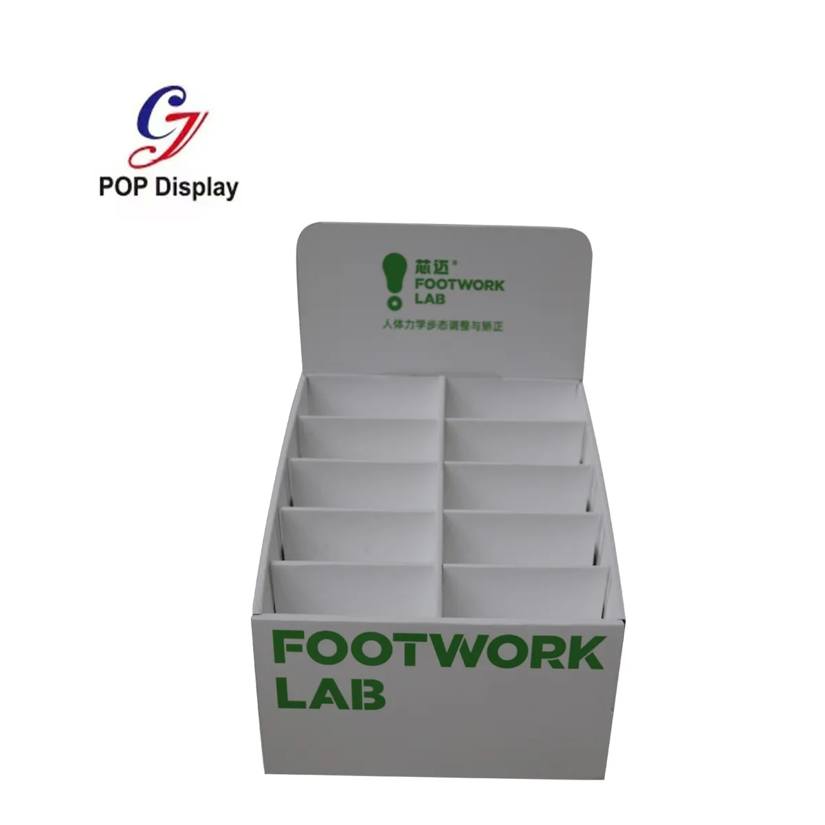 Customized Logo Countertop Display Recycled Material Cardboard Printing ...