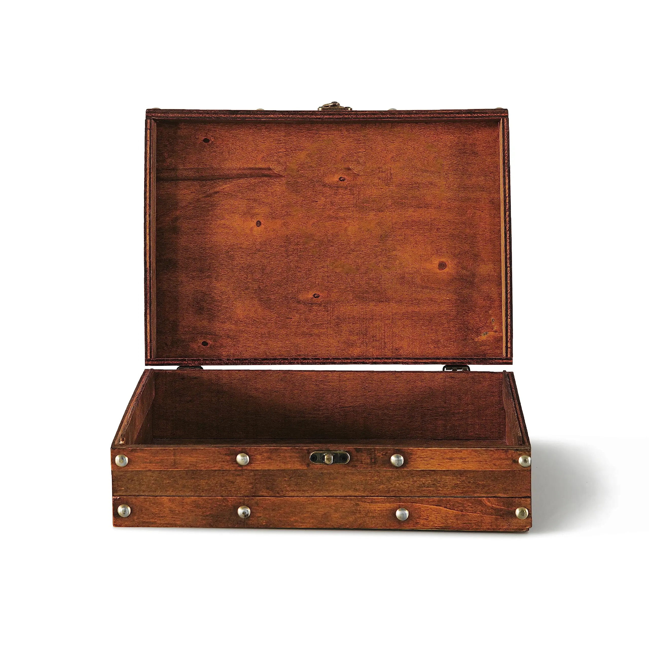Custom Size Vintage Treasure Chest - Handmade Wood Box