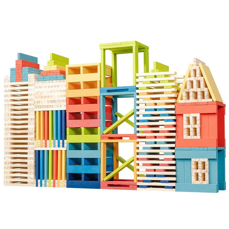 Creative Kids Montessori Building Block Puzzle Toys 100/200/300 Pieces ...