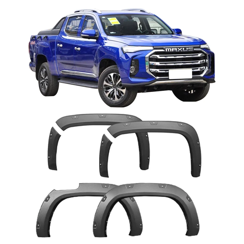 Saic Maxus T60 Wheel Eyebrow Pickup Truck Modified With Black Warrior ...