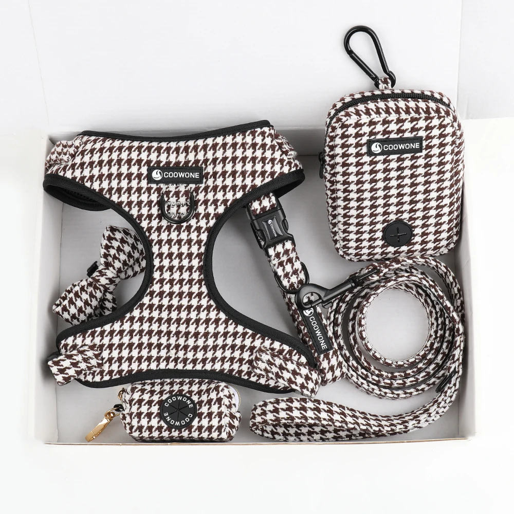 Dog Harness With Logo Harness Dog Harness Set With Matching Dog Leash ...