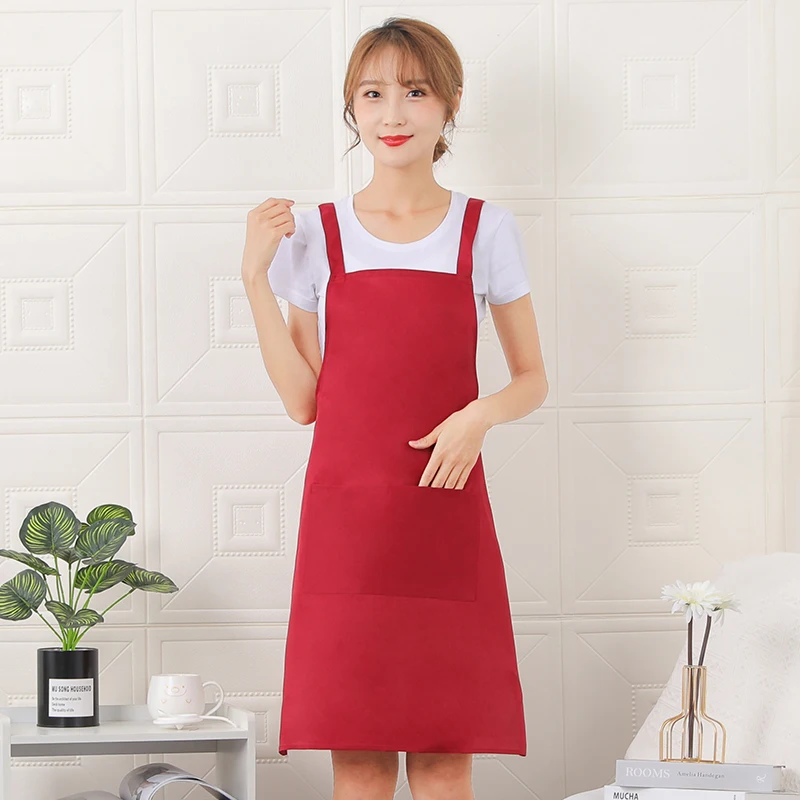 Custom Logo Colorful Aprons - OEM Chef Uniforms for Women