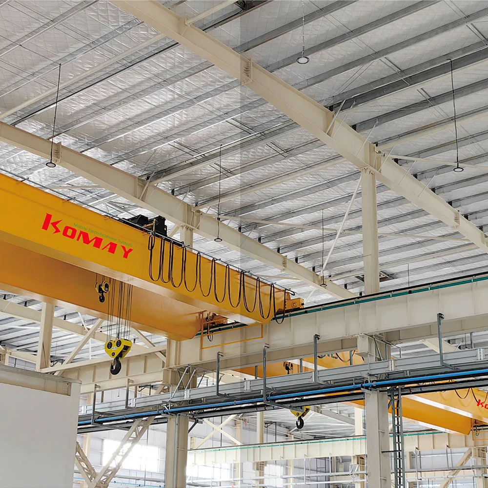 Komay European Type Double Girder Electric Wire Rope Hoist