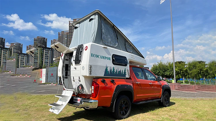 Ecocampor New Arrival Removable Fiberglass Truck Camper With Shower ...