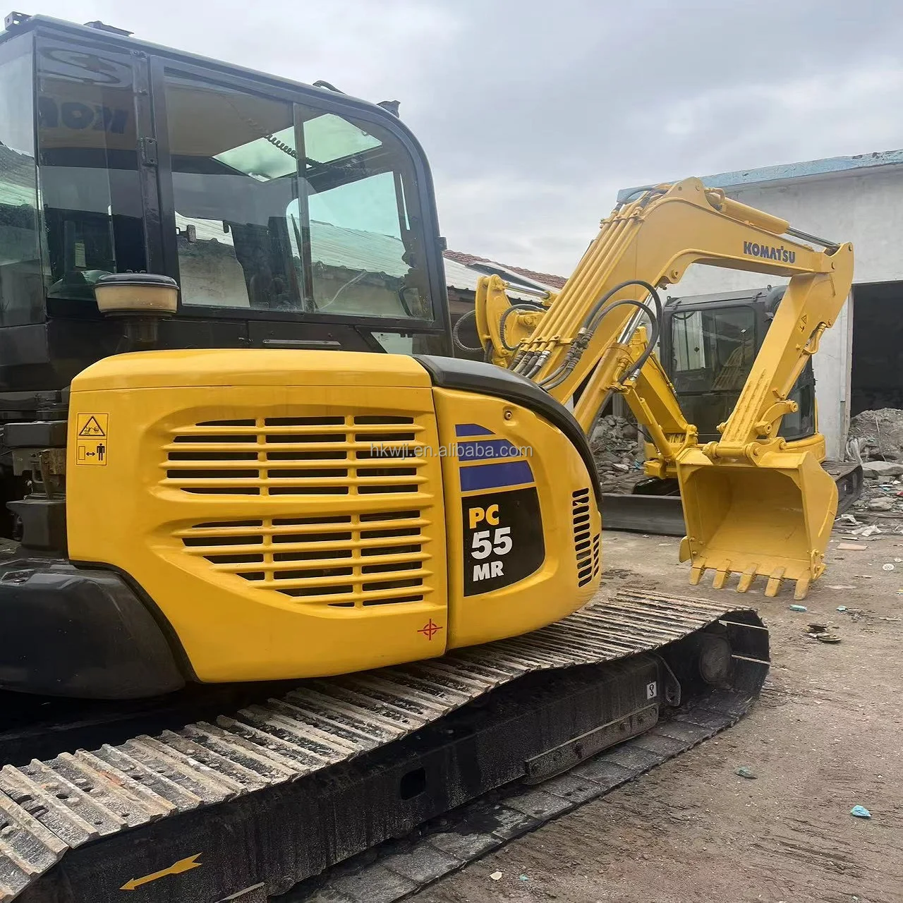 Japan Made Earth Moving Machine Digger Low Hour Second Hand Komatsu Excavator Pc55 Used Komatsu ...