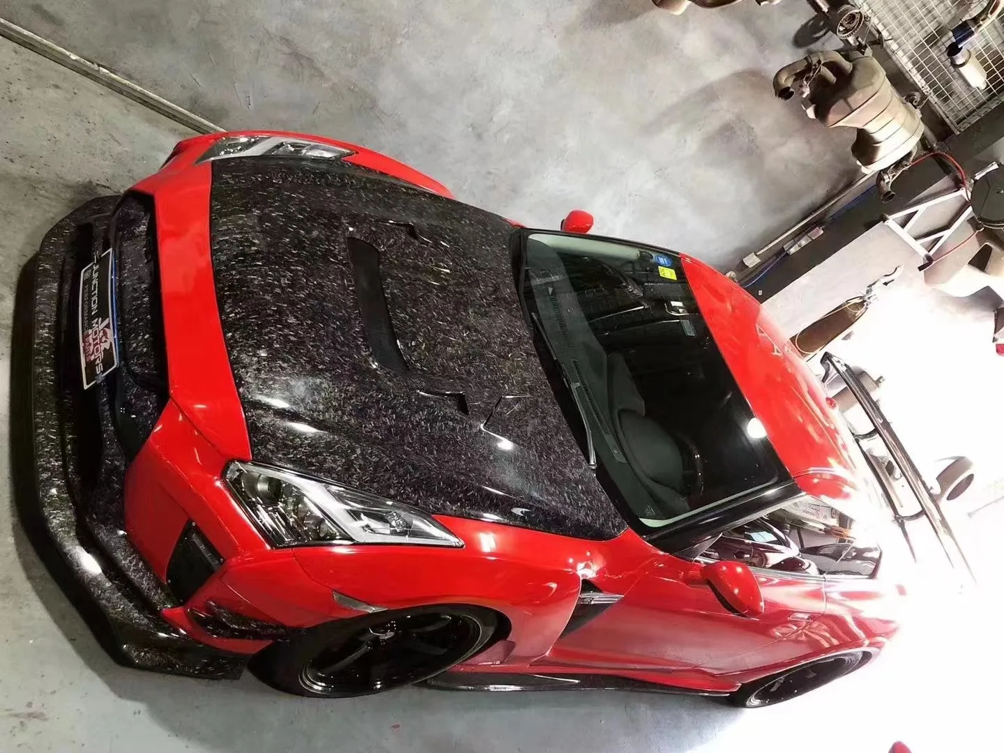 For Nissan GTR R35 Body Kit GTR R35 Upgrade the VARI Style Carbon Fiber ...