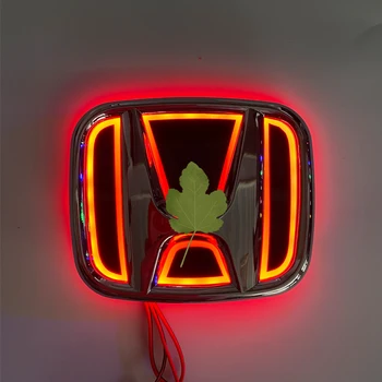 5d Illuminated Car Badge Led Light Auto Logo Lights Car Front Rear ...