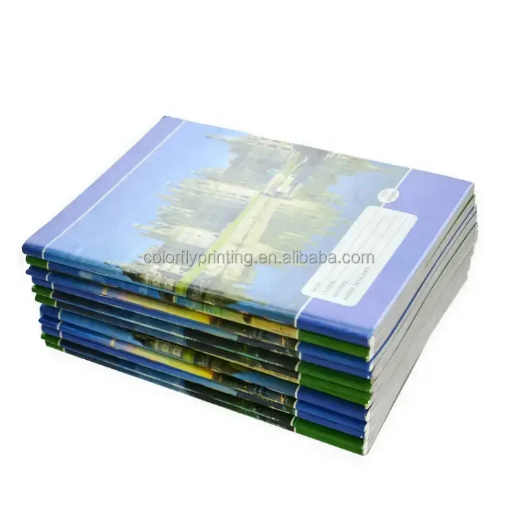 Colorful Softcover Exercise Book - Wholesale & Customization