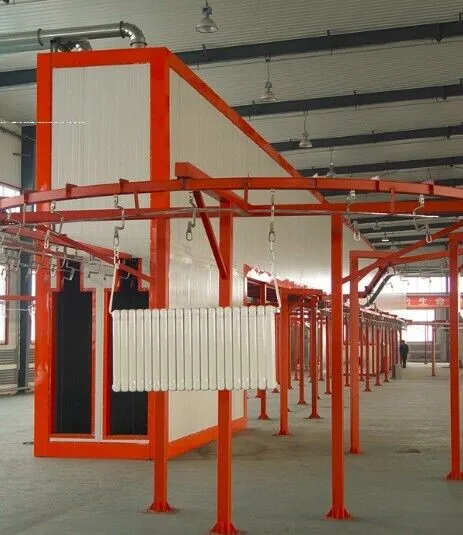 Customized Full Automatic Powder Coating Paint Line Systems