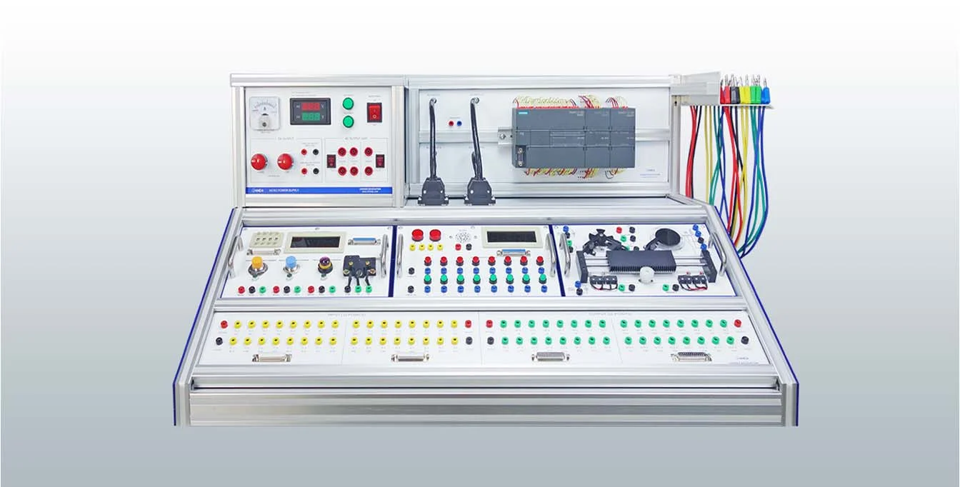 Tabletop PLC Training System - Educational Equipment for Automation ...